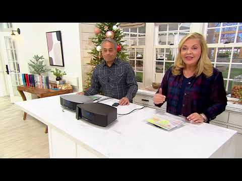 Bose Wave Music System IV with CD Player and Dual Alarm Clocks on QVC