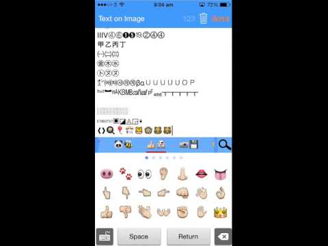 Symbol Infinity ∞ Cute Kaomoji, Special unicode characters & Big Emoji keyboard