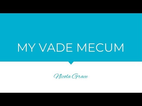 Sample Vade Mecum Danette Layne