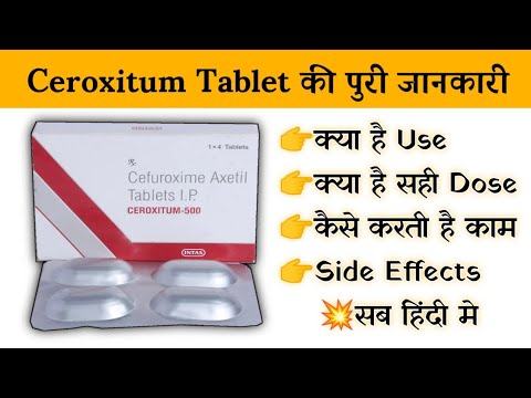 Cefuroxime Axetil Tablets, Zocef Cefuroxime Axetil 500mg : View Uses ...
