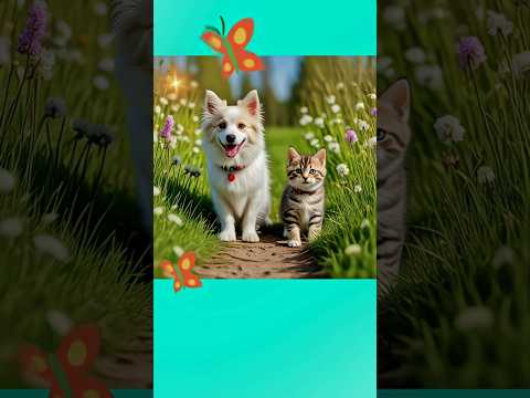 Cat and dog photos #cat #catlover #cute #kitten