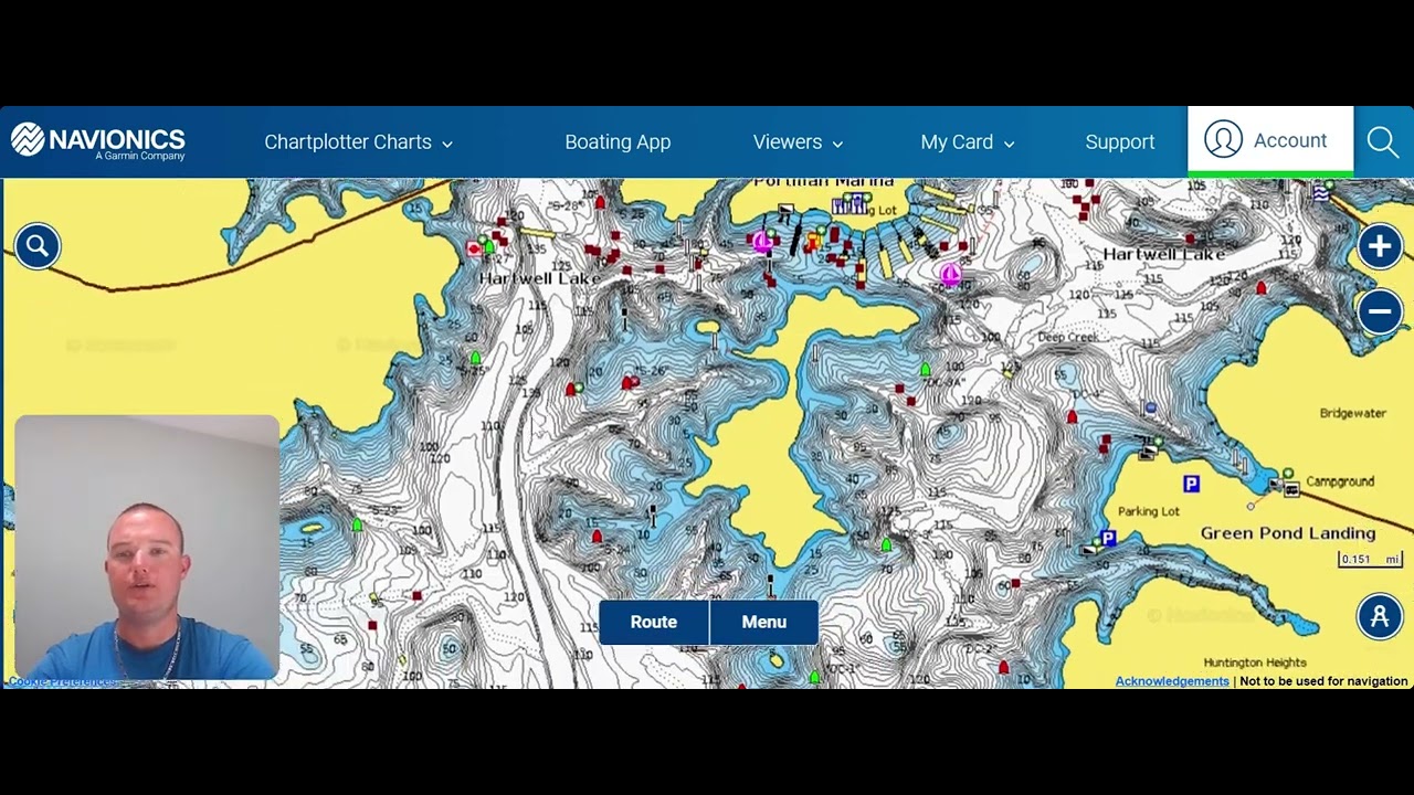 Fishing4Dummies Lake Hartwell Weekly Map Breakdown for June 21st