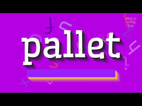 How to say "pallet"! (High Quality Voices)