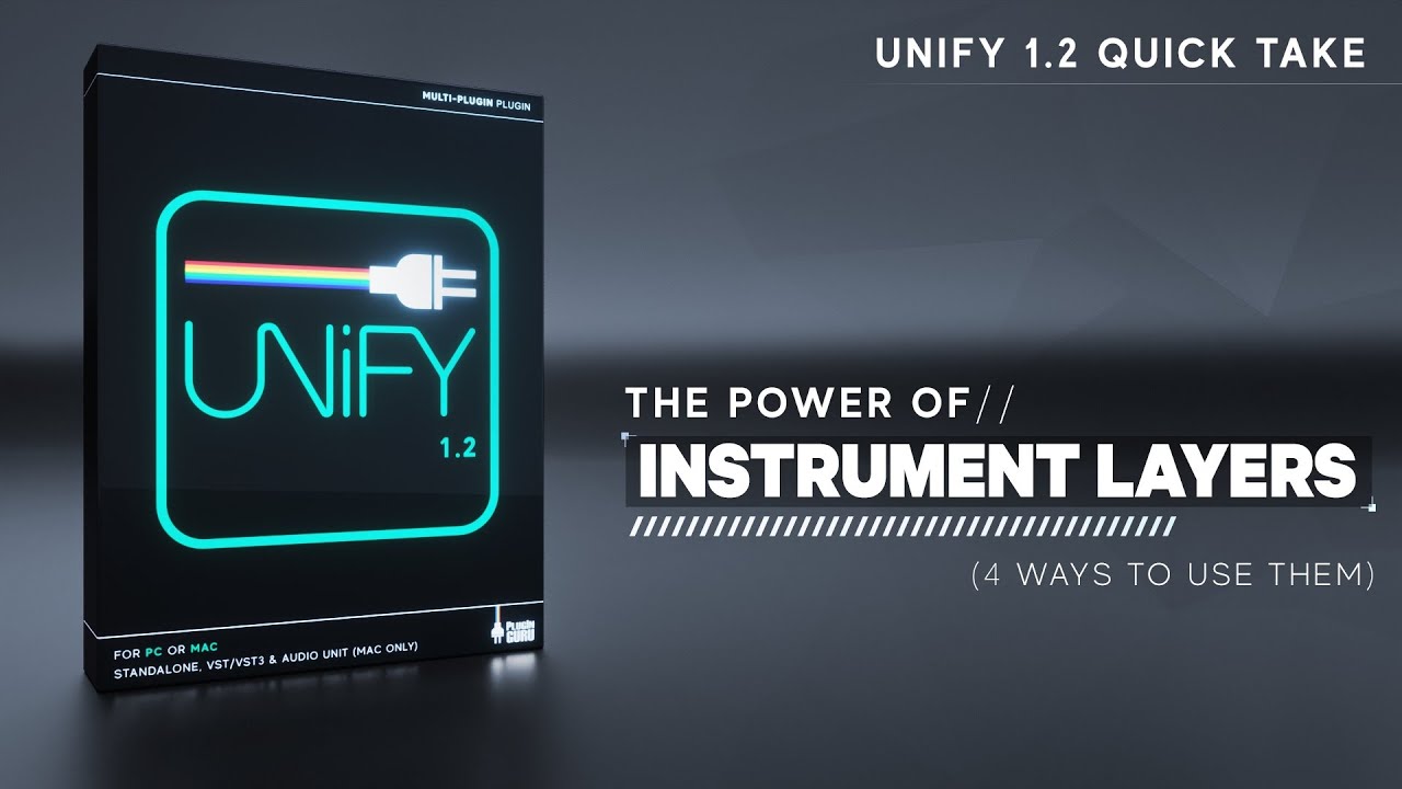 Unify 1.2 Quick Take Vid #1 - 4 Ways to Work With Layers