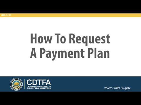 How to Request a Payment Plan
