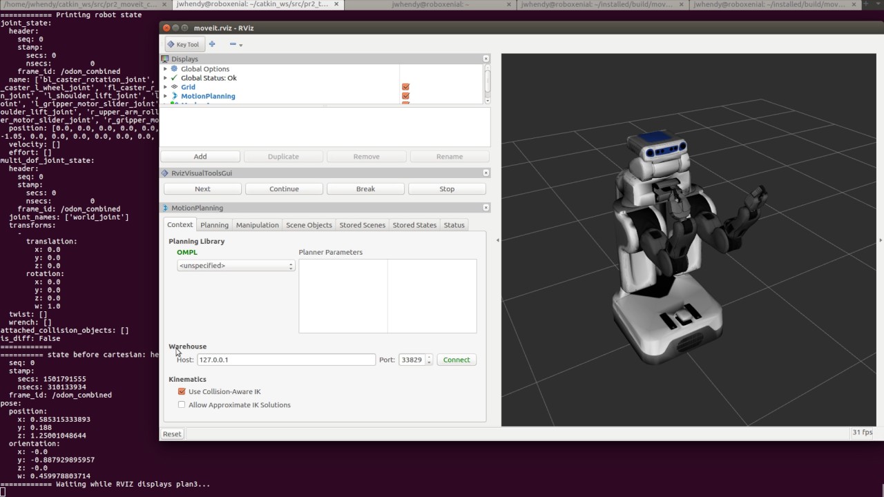 ROS MoveIt python tutorial cartesian path