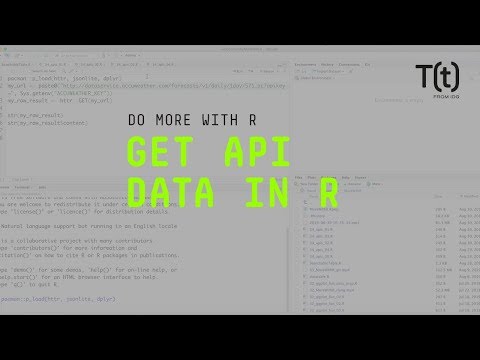 How to get API data with R
