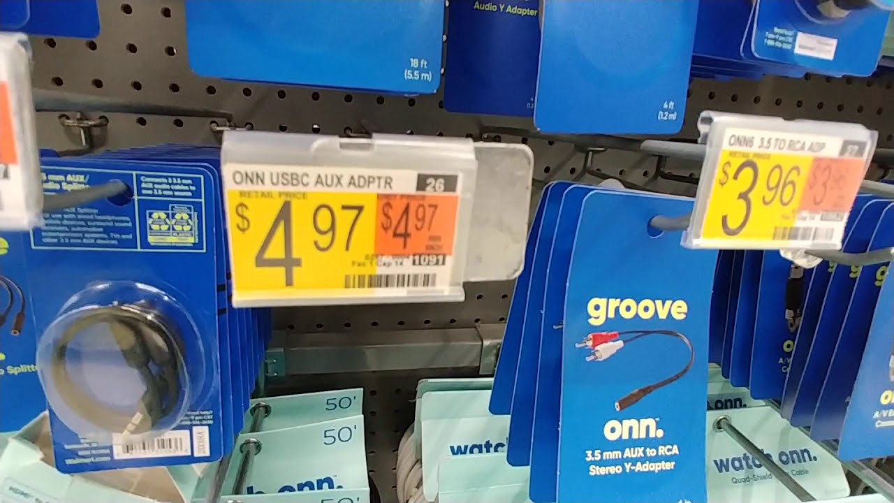Cables In Electronics - Walmart March 2021