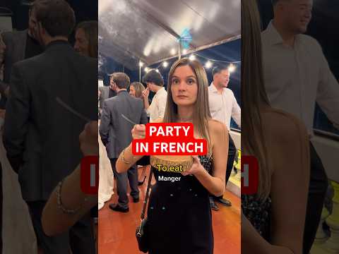 Party vocabulary in FRENCH! #french #france #frenchforbeginner #frenchlanguage