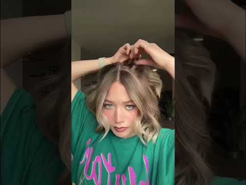 Perfect Space Buns ???? #hair #hairstyle #tutorial #hairtutorial #bun #hack #hairstyles #valentinesday