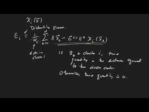 Math 350 Ch 8 Clustering: VIdeo 2- K-Means Clustering (Part 1)