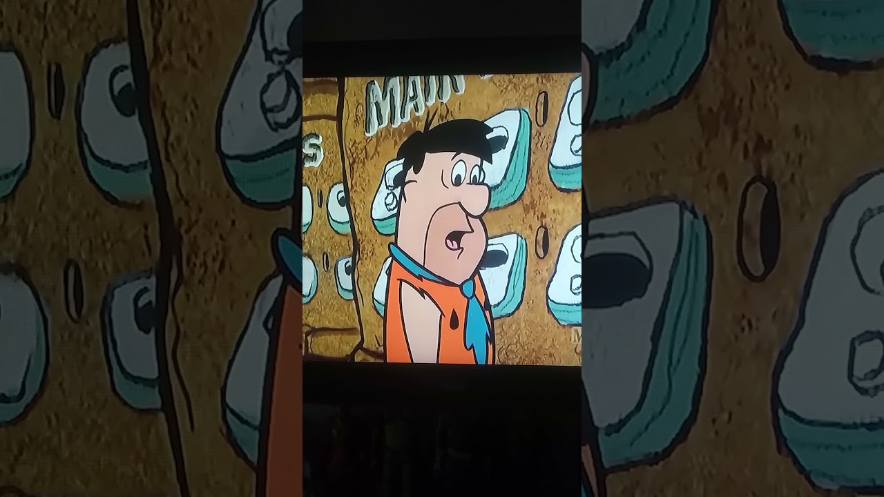 The Flintstones: Fred eating Brontosaurus Ribs