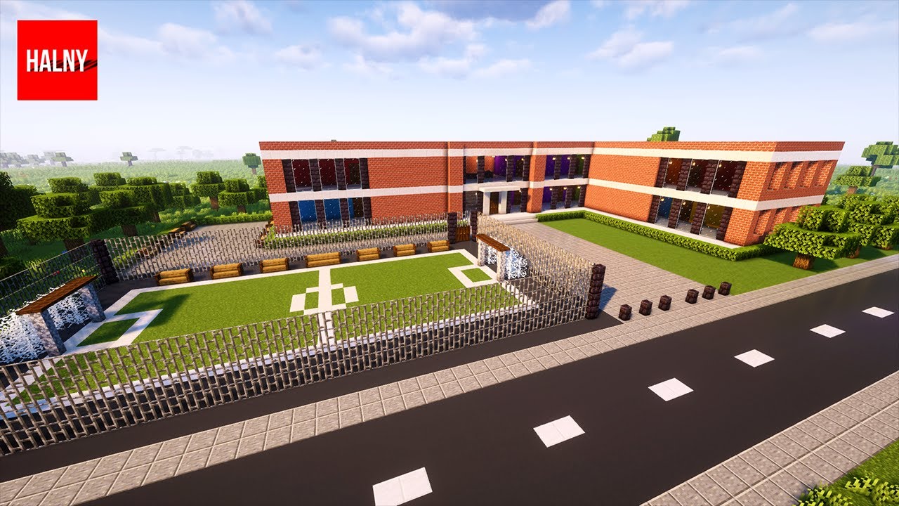How to build a school in Minecraft - Minecraft Builders