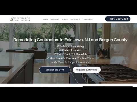 Remodeling Contractors Fair Lawn, NJ - AvantGarde Construction LLC (551) 250-9494