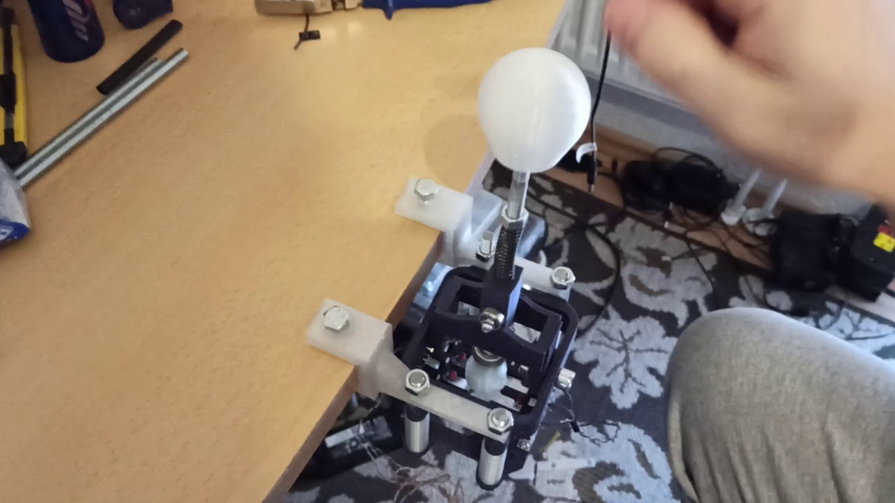 3D Printed H Shifter for Sim Racing Short Test