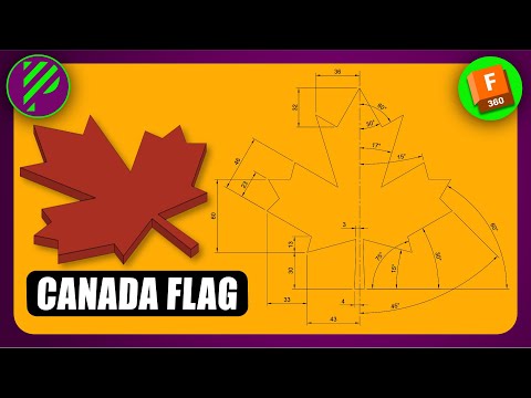 🇨🇦 #83 Canada Flag | Fusion | Pistacchio Graphic・Free STL File for 3D ...