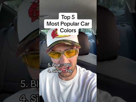Top 5 Most Popular Car Colors
