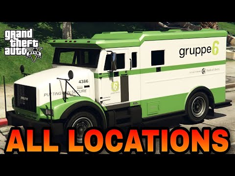 ALL MONEY TRUCKS LOCATION IN GTA 5