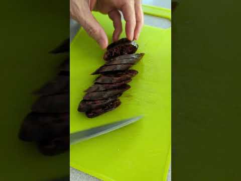 Have You Ever Tried Black Chinese Preserved Pork & Liver Sausage?