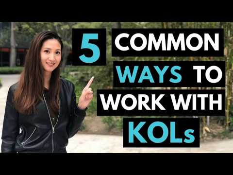 5 Common Ways to Work with KOLs | Irish Ong