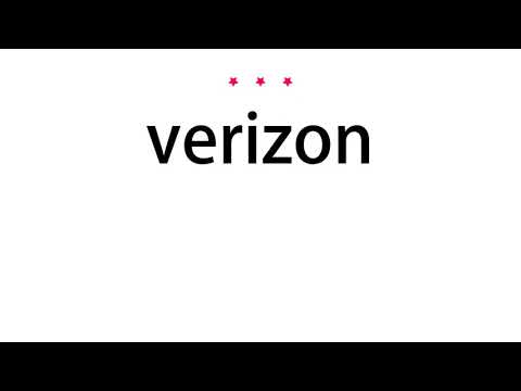 How to pronounce verizon - Vocab Today