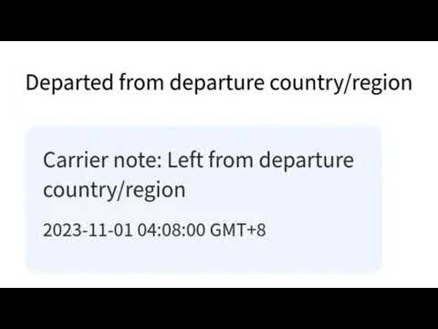 Departed From Departure Country/Region Meaning On AliExpress