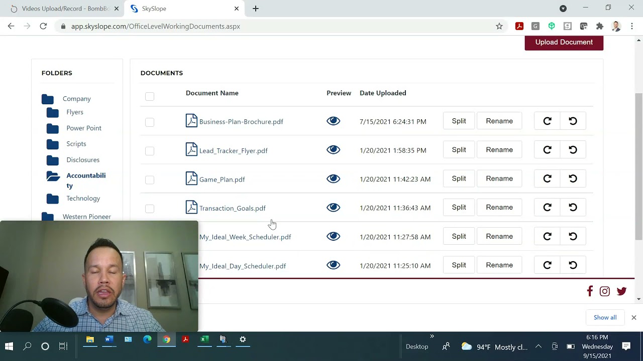 Where To Access The PDF Accountability Forms