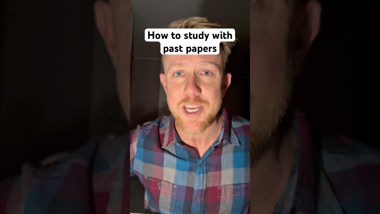 Studying with past papers