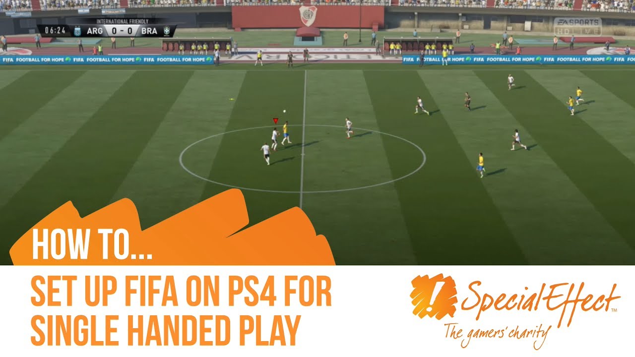 Single Handed PS4 FIFA Setup | How to… Video – GameAccess