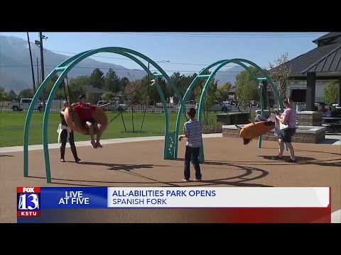 All-abilities park opens in Spanish Fork