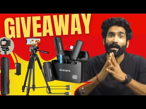 GIVEAWAY & MY YOUTUBE GADGETS #thearjunramchandra