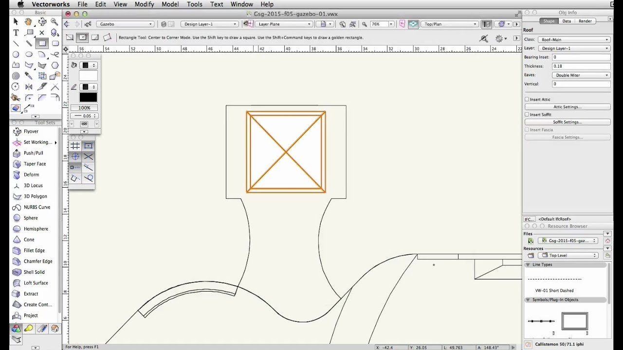 Freeform Modeling - Gazebo