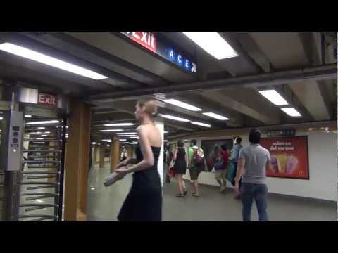 14 Street & 8 Avenue (A,C,E,L) - Arts For Transit, L train elevator ride