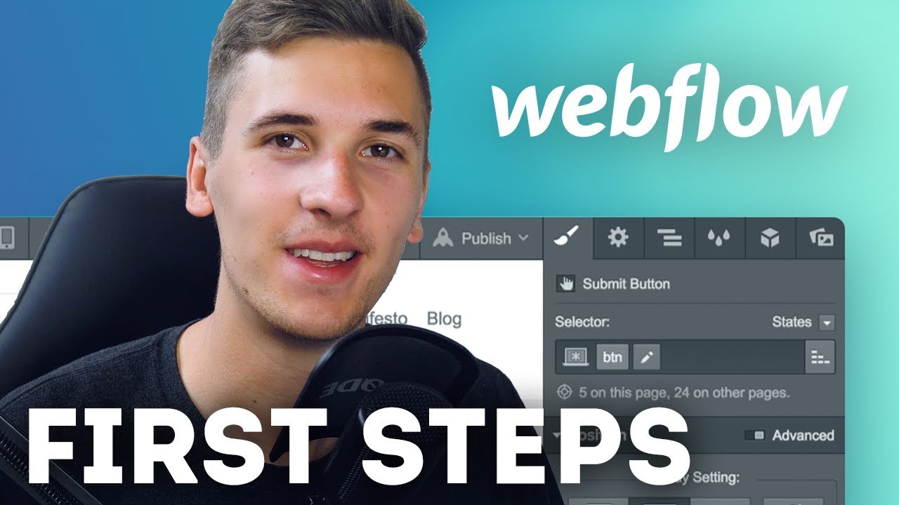 Webflow: First Steps & Impressions • Webflow Tutorial
