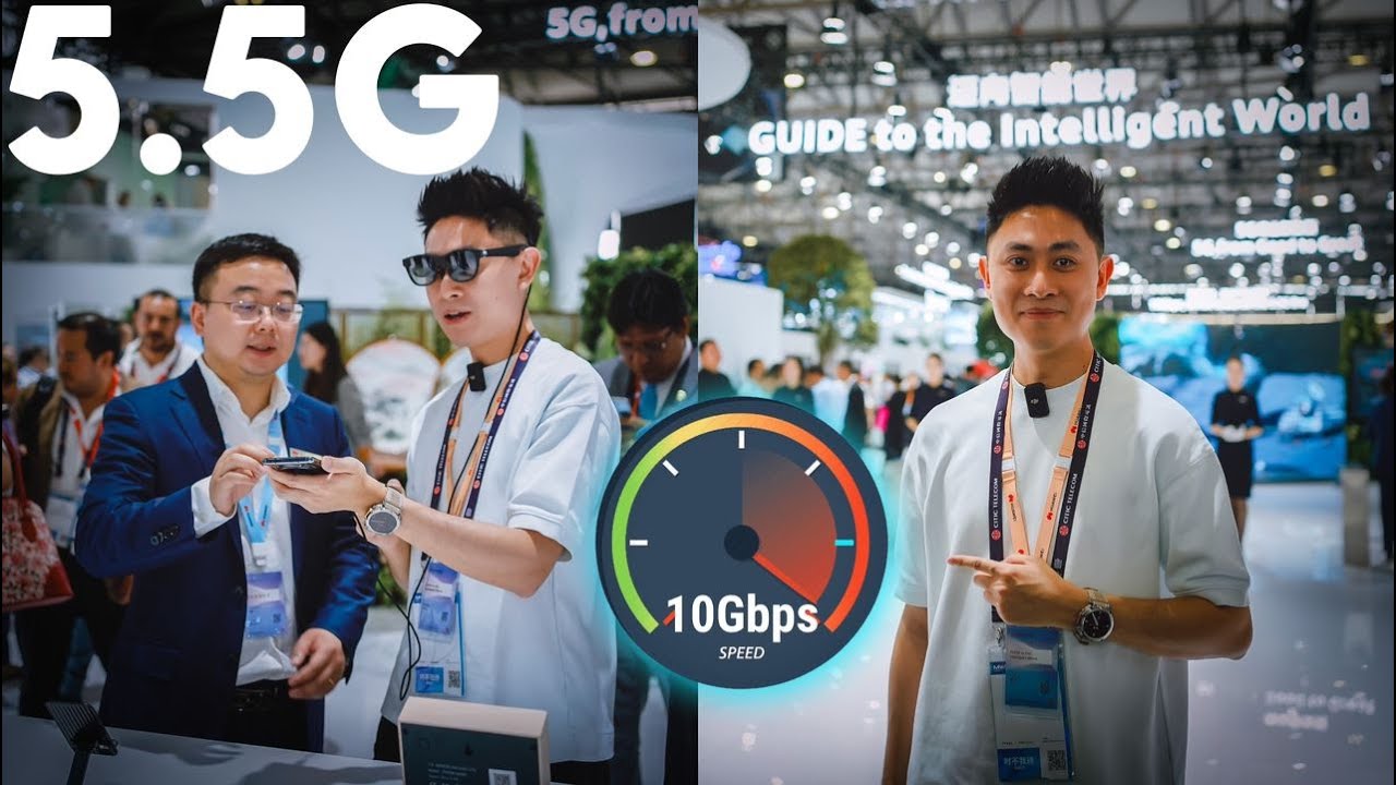 5.5G is HERE and it's gonna blow your mind! | MWC Shanghai 2023