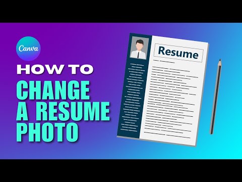 How to Change a Resume Photo in Canva Template on Mobile? NEW UPDATE JULY 2023 | Canva Tutorial