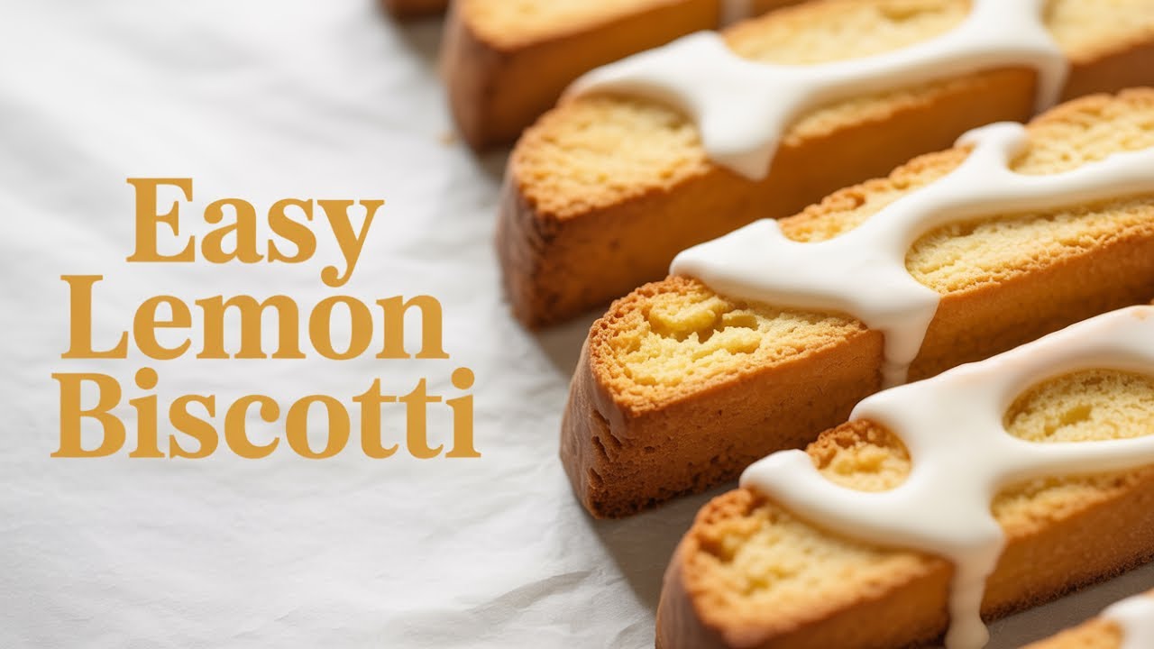 How to Make Lemon Biscotti That Everyone Loves!