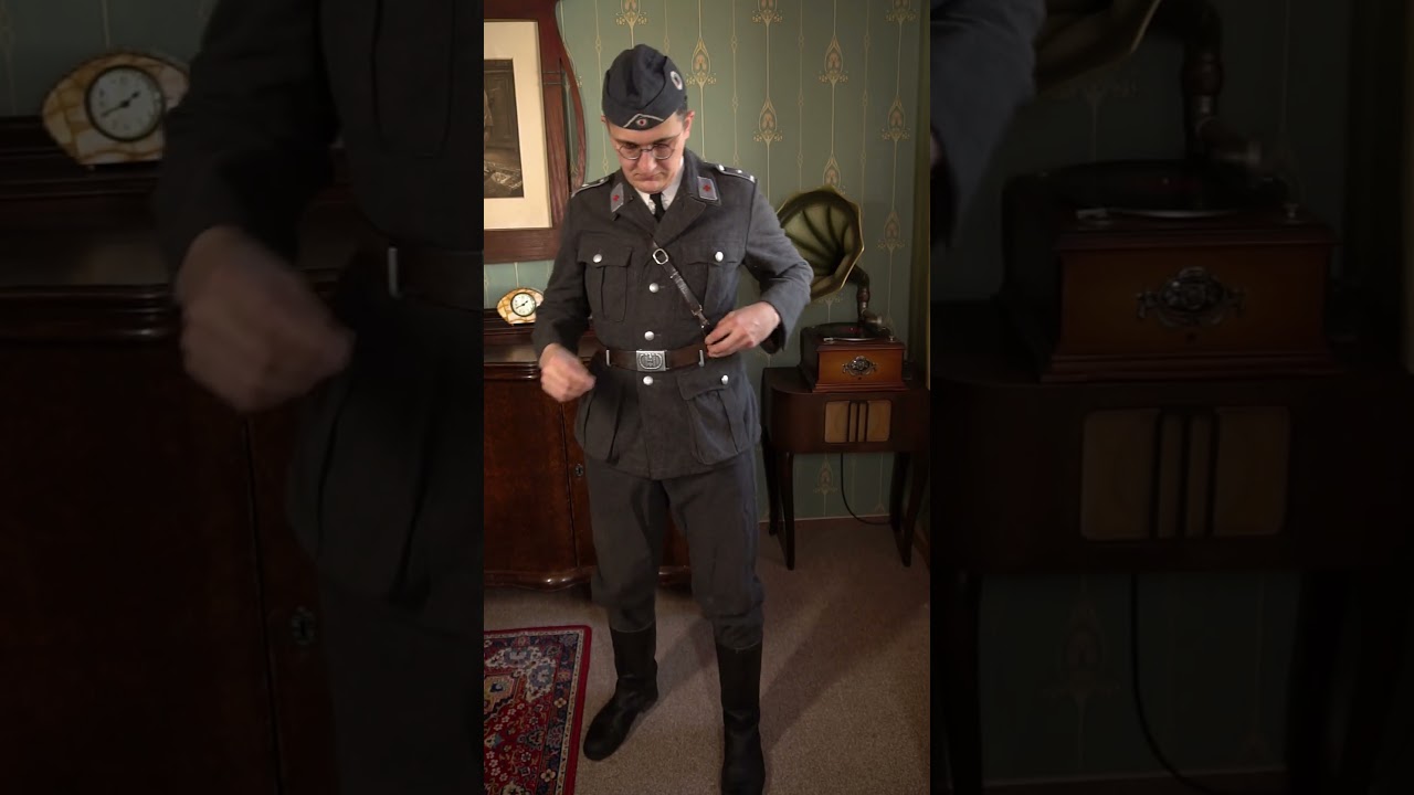 get ready with me - German Red Cross / DRK helpers #shorts