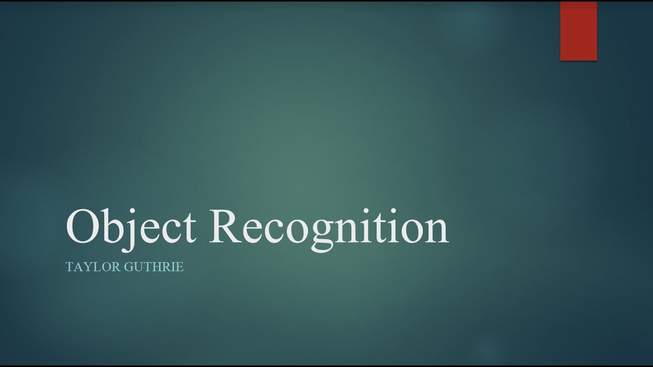 Cognitive Neuroscience of Object Recognition