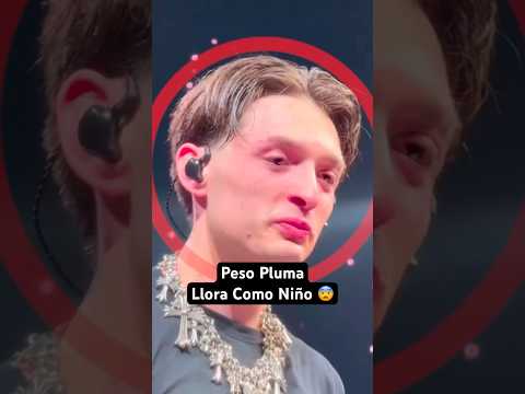 Peso Pluma Se Echo A Llorar En Pleno Concierto…