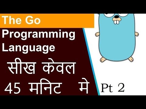 Learn Learn GO in 45 Minutes Pt 2 हिन्दी - Mind Luster