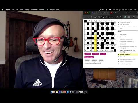 From Texas! Guardian π¬π§ Yank πΊπΈ Tuesday Quick Crossword! And TOMBOLA = YANKSLAP! π Let's WINE DOWNπ·