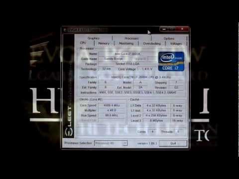 EVGA P67 FTW Motherboard - EVGA E-Leet Tuning Utility Overview