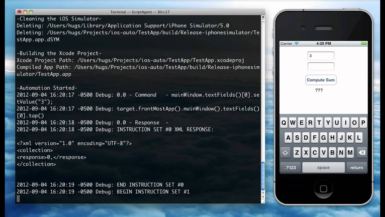 Testing iOS Native Apps with Applecart