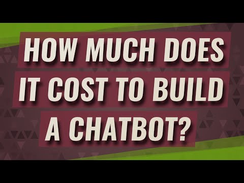 How much does it cost to build a chatbot?