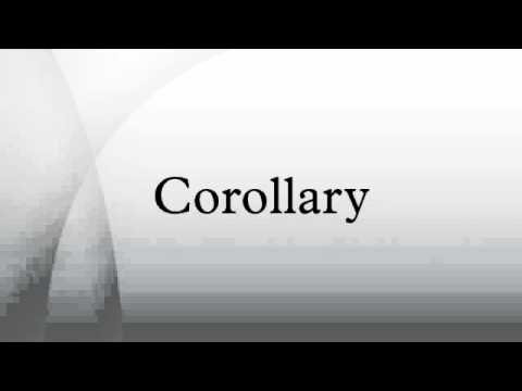 Corollary