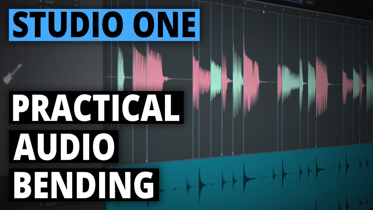 Studio One Audio Bending and Quantizing
