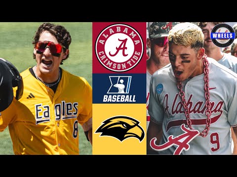 Alabama vs #16 Southern Miss (EXCITING!) | Regionals Elimination Game | 2025 College Baseball