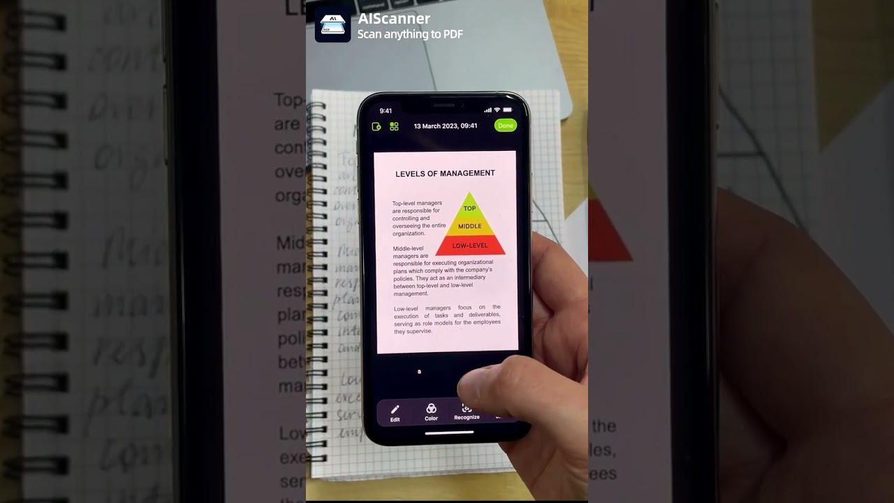Generate scanned images directly into PDF files