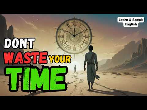 Don’t Waste Time | A Powerful Motivational story In English | Tales with English